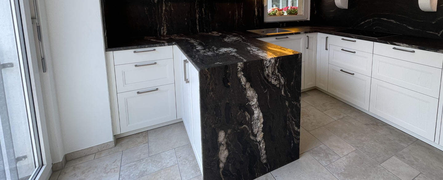Naturstein Küchenarbeitsplatte - Besondere & exotische Materialien